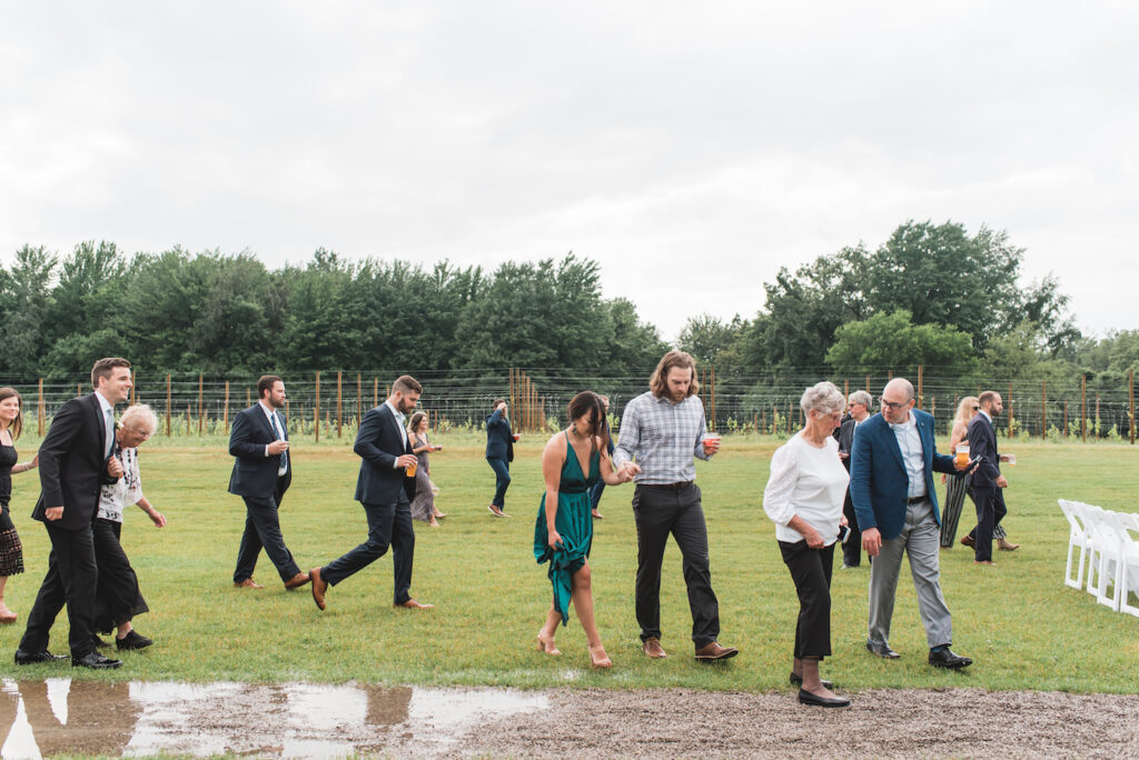 How To Embrace Last-Minute Rain at Your Outdoor Wedding